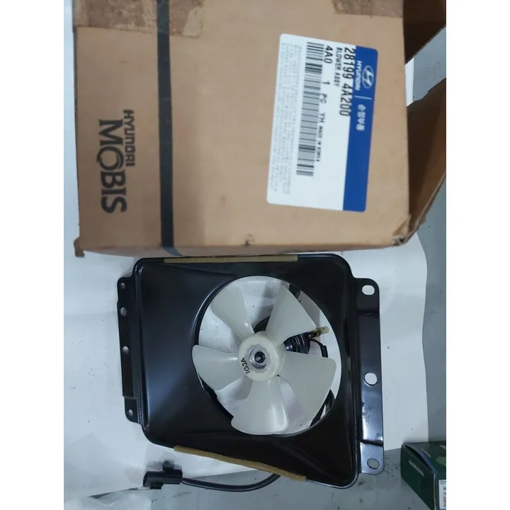 TURBOCHARGER FAN MOTOR ASSEMBLY 5 BLADES/2TERMINL HYUNDAI STAREX 1997 ...