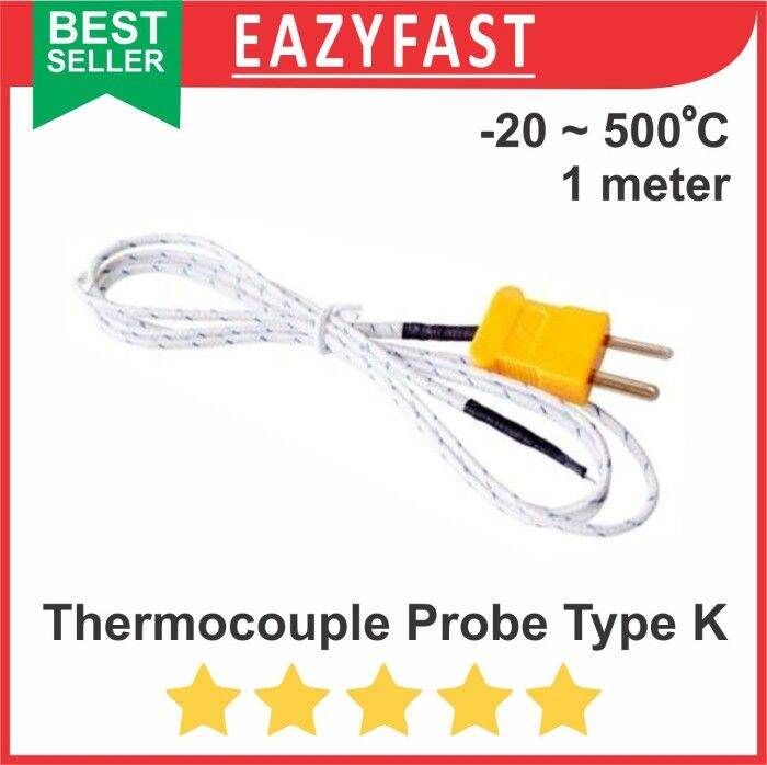 Probe Sensor Suhu Thermocouple Type K TP-01 Thermometer Temperature | Lazada Indonesia