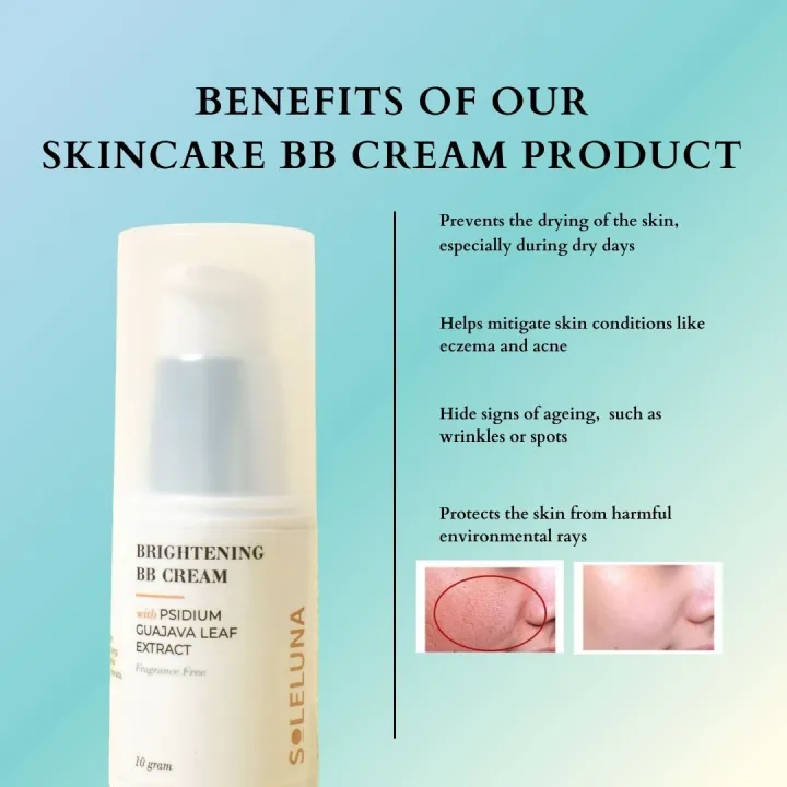 foundation / bb cream glowing tahan lama anti air Soleluna BB Cream Lengkap , Makeup dan ...