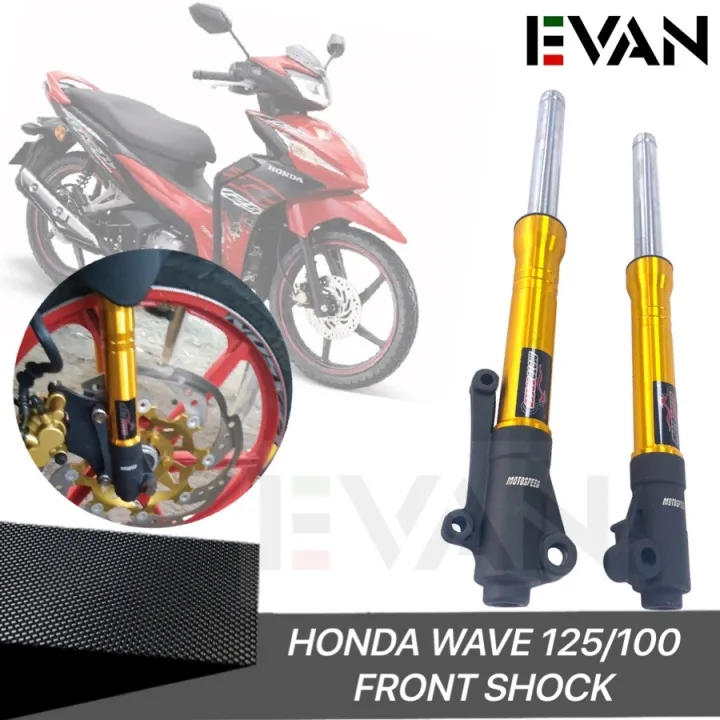 Honda Wave 125 Wave 100 Front Shock Absorber Motorcycle Rusi MP 110 Sym ...