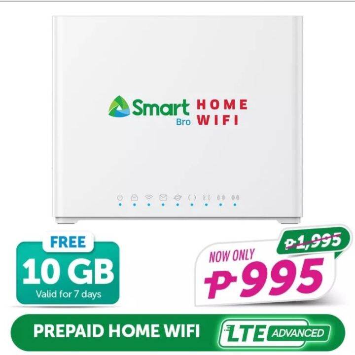 PLDT Smart Bro Home Wifi LTE-A with FREE 10GB | Lazada PH