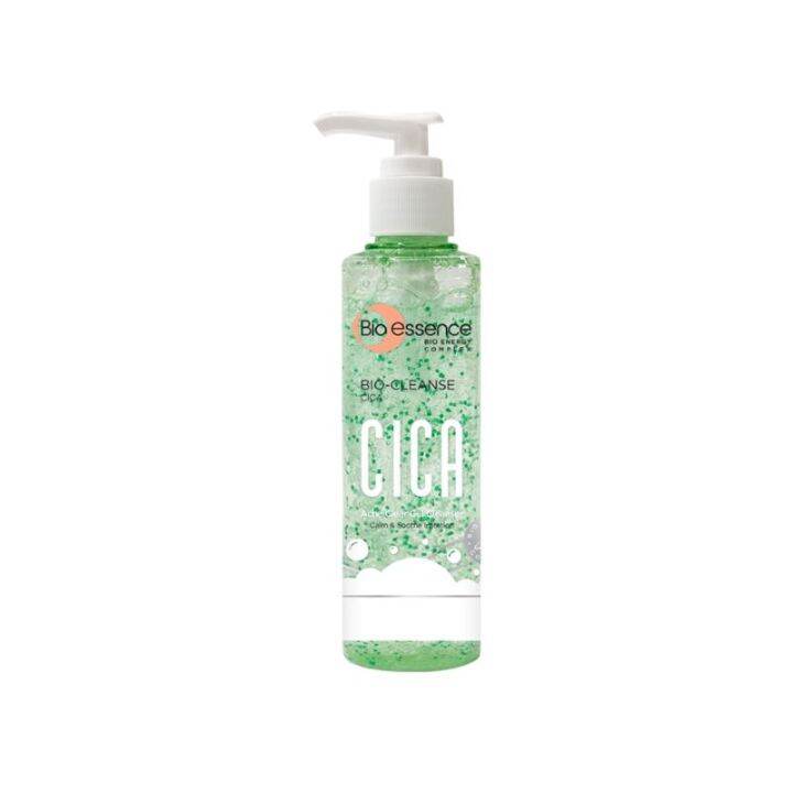 BIO-ESSENCE Bio-Cleanse Cica Acne Clear Gel Cleanser 160ml | Lazada