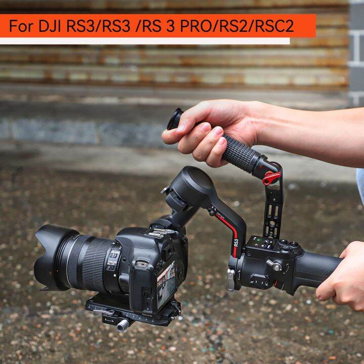 Adjustable Handle Sling Grip L Bracket Chute Clamp Mount For DJI Ronin RS2 RSC2 RS3/ 3 PRO ...