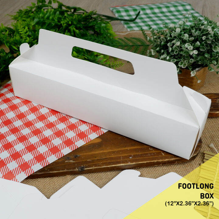 FOOTLONG BOX / FOOTLONG BOX WITH HANDLE PLAIN | Lazada PH