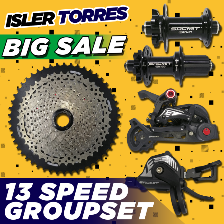 Sagmit Edison 13 and 12 Speed Upgrade Kit With 6 Pawls Hubs MTB Gravel ...