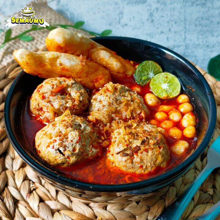 BAKSO IKAN / BASO IKAN SINAR BAHARI BANDUNG Besar Kuah Geprek | Lazada ...