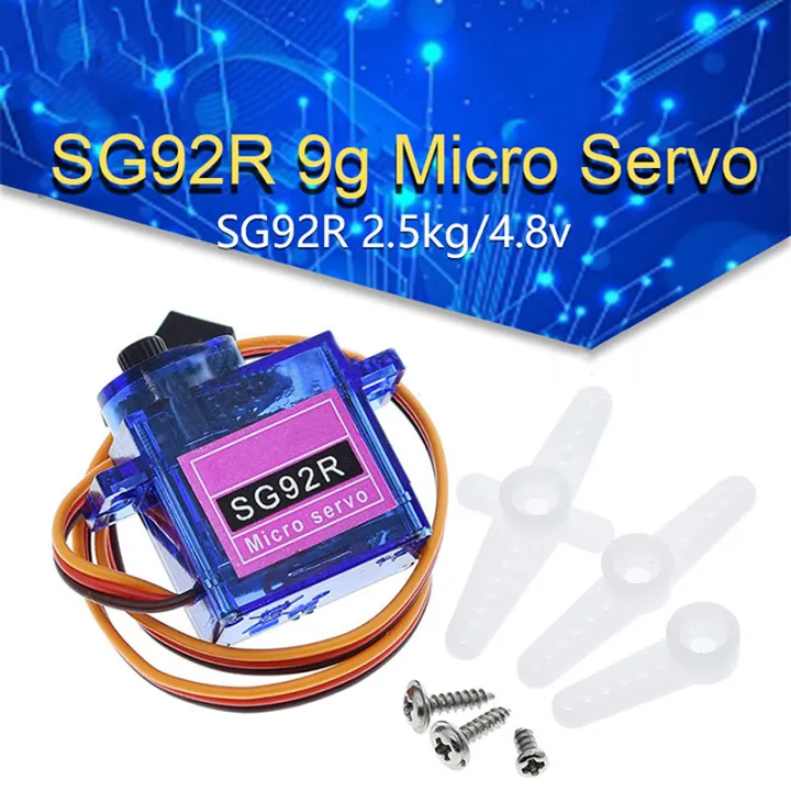 SG92R 9G Mini Micro Servo 9G 2.5Kg/4.8V สำหรับเฮลิคอปเตอร์เครื่องบิน RC ...