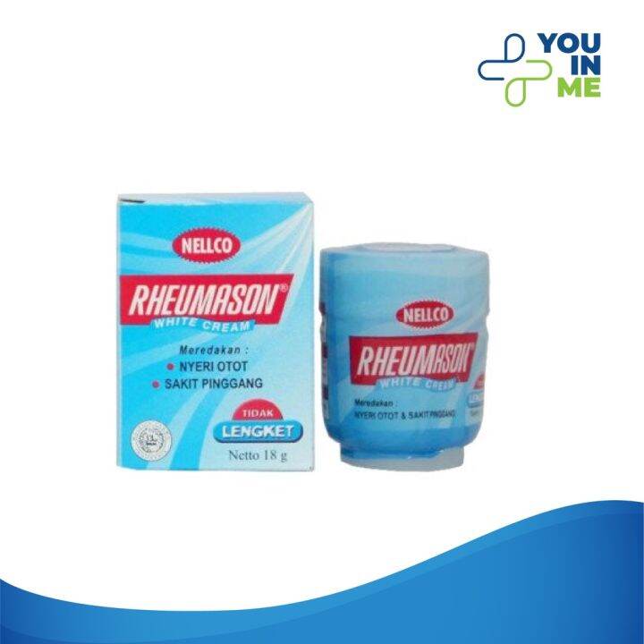 Rheumason Nellco White Cream 18gr - Nyeri Otot, Keseleo & Memar ...