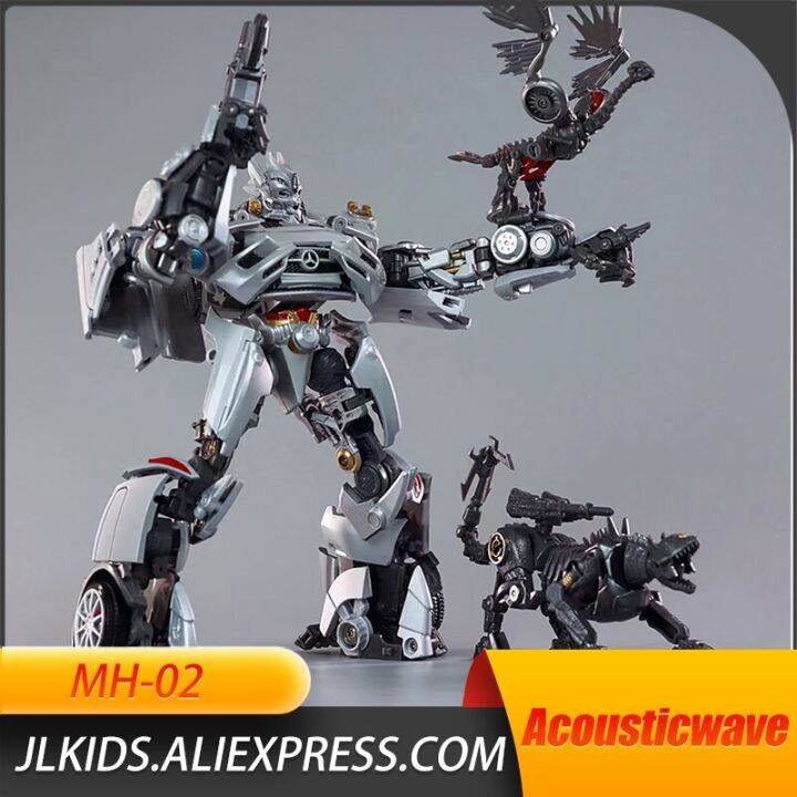 【100% ORIGINAL】MHZ Transformation MH-02 Soundwave MH02 With Laser Bird ...