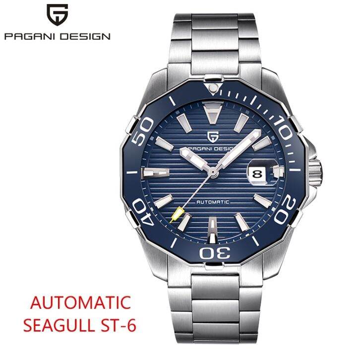 [COD]PAGANI DESIGN Original Seagull ST6 Fashion Mechanical Watch For ...
