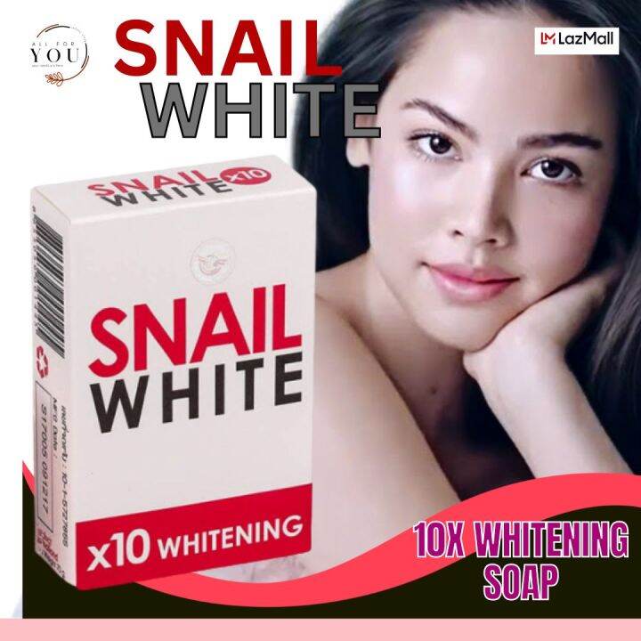 Snail White 10X Whitening Soap Original 100% Made From Natural ...