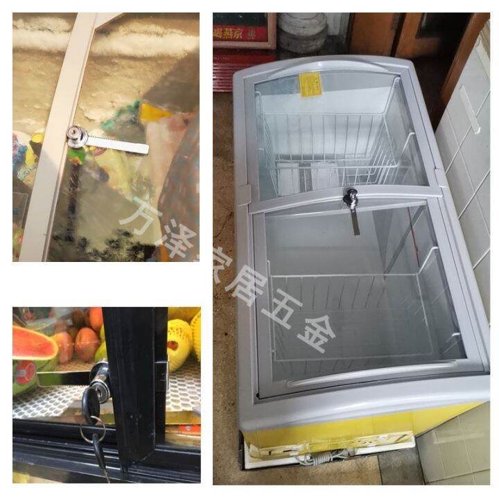 Ice Cream Refrigerator Lock Horizontal Anti-Theft Ice Cream Cabinet ...