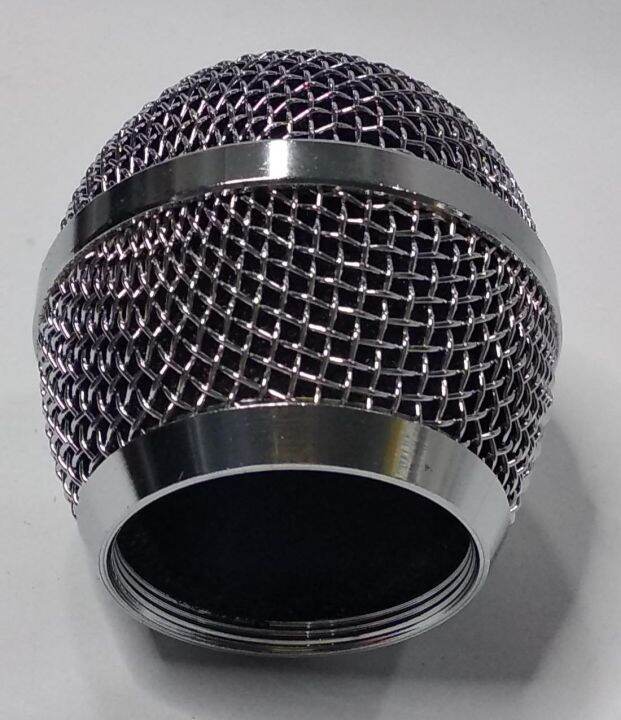 Universal Microphone Head Replacement Octagon silver | Lazada PH