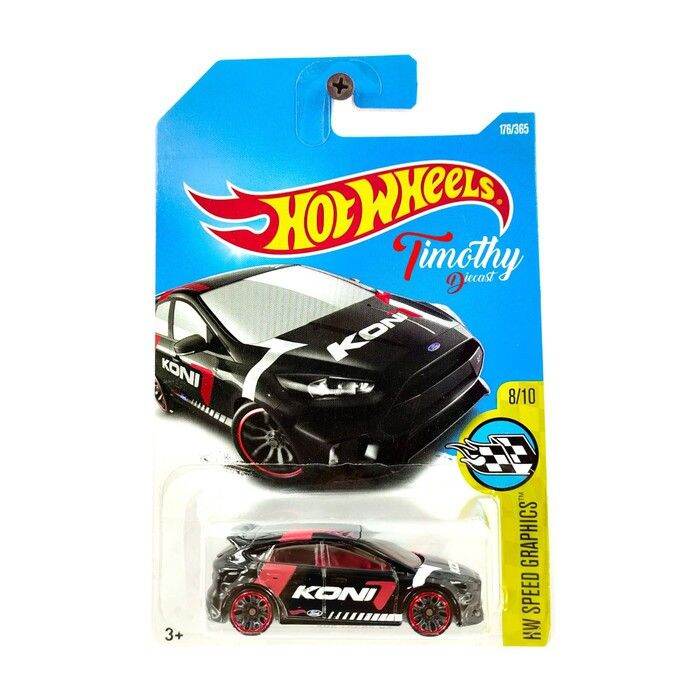 Hot Wheels Ford Focus RS Koni Hitam | Lazada Indonesia