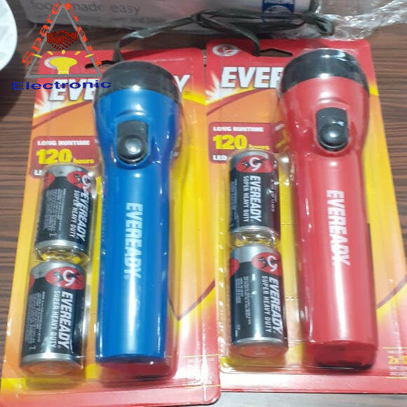 Lampu Senter LED Eveready 2x Batery D Original Termurah | Lazada Indonesia