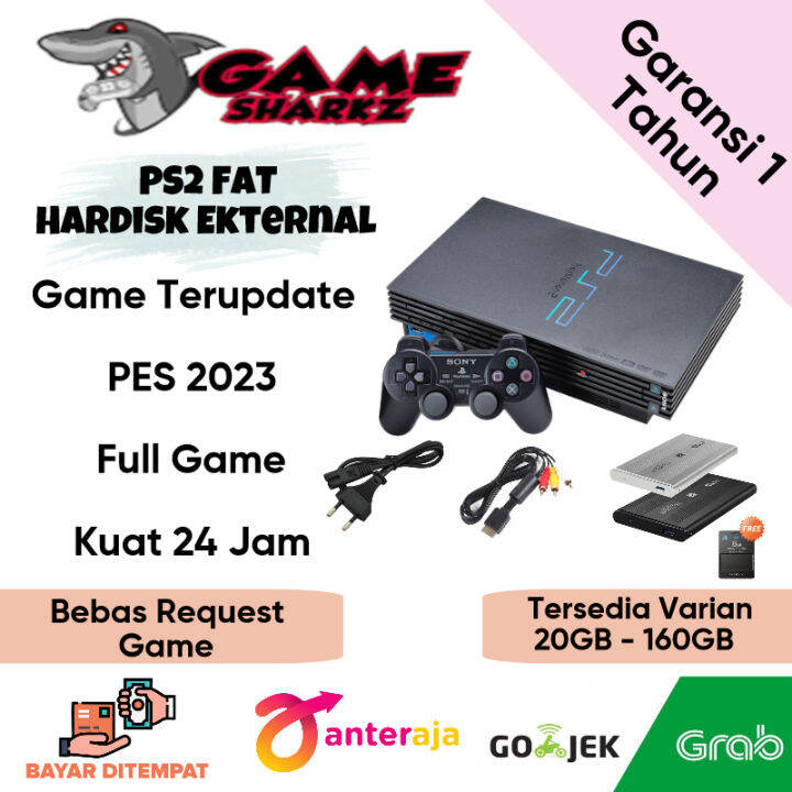 Ps2 - Ps 2 hardisk 40GB 2 stik + Full Game | Lazada Indonesia