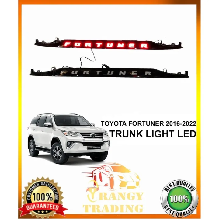 Toyota Fortuner 2016 to 2020 / 2.4 G 2021 to 2022 Trunk Lid with LED ...