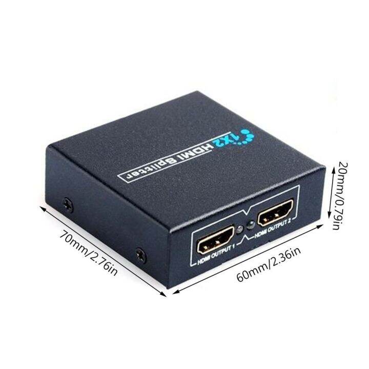 1080P 3D HDMI SPLITTER 1x2 VERSION 1.4 | Lazada PH