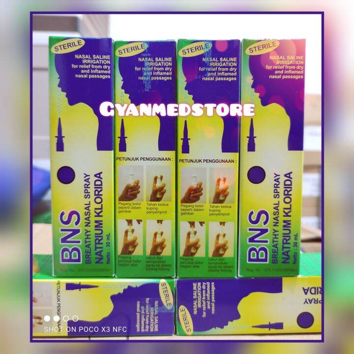 Breathy Nasal Spray (BNS) 30 ml Original | Lazada Indonesia