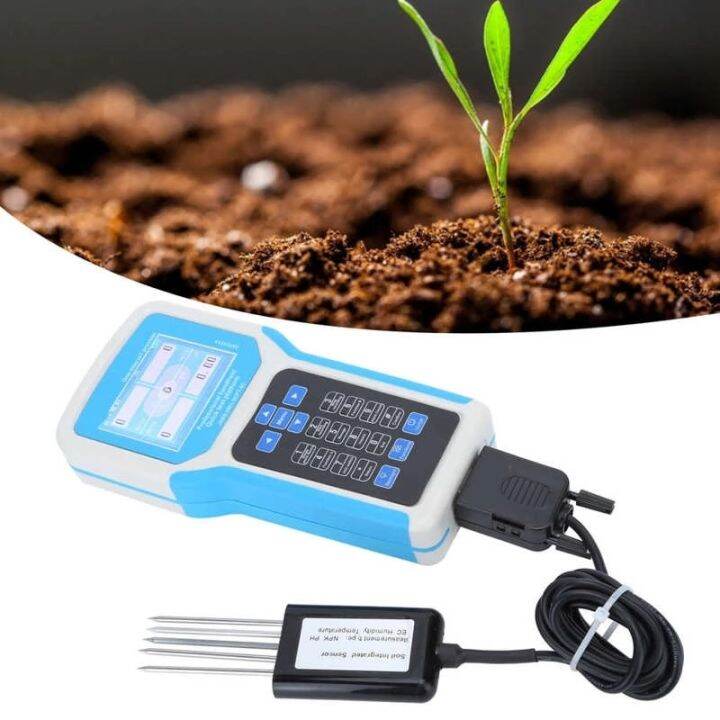 juyjij45ui Soil pH Detector Soil Temperature Humidity Conductivity ...