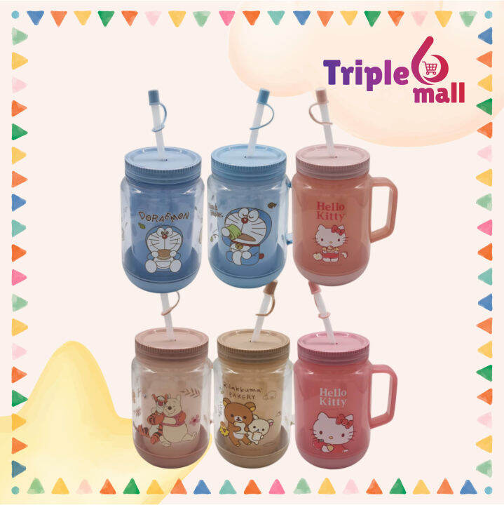 SANRIO CHARACTER COLD DRINK CUP WITH STRAW | Lazada