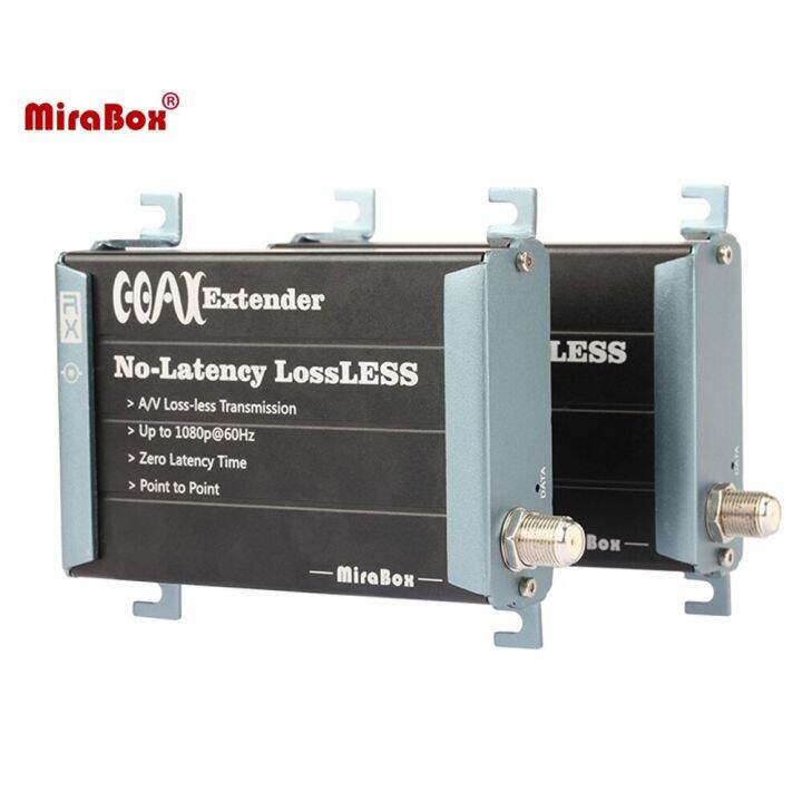 MiraBox HDMI Extender 1080P 200m Lossless HDMI Over Single RG59/RG-6U ...