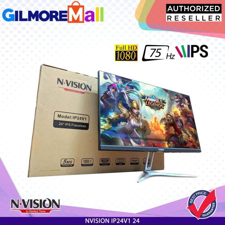NVISION IP24V1 24 IPS MONITOR | Lazada PH