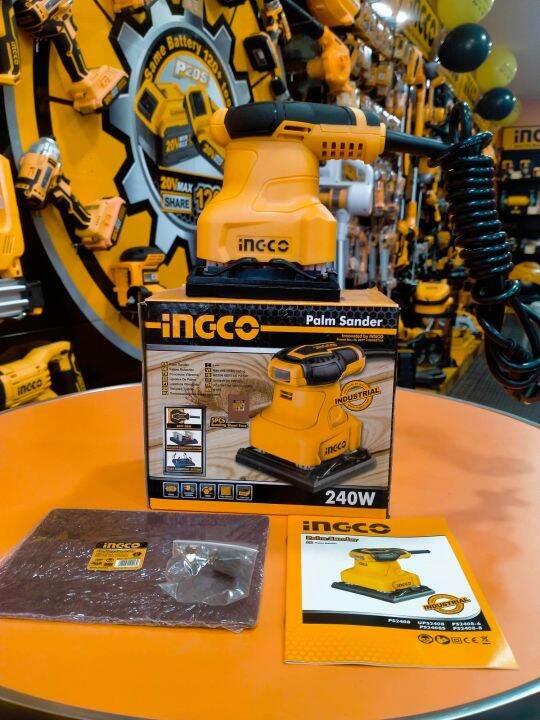 INGCO PALM SANDER 240w (PS2408) | Lazada PH