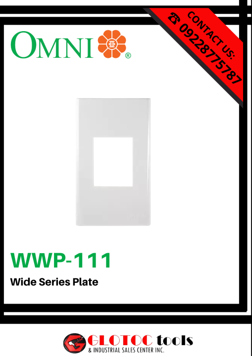 OMNI 1 Gang Wide Series Plate WWP-111 | Lazada PH
