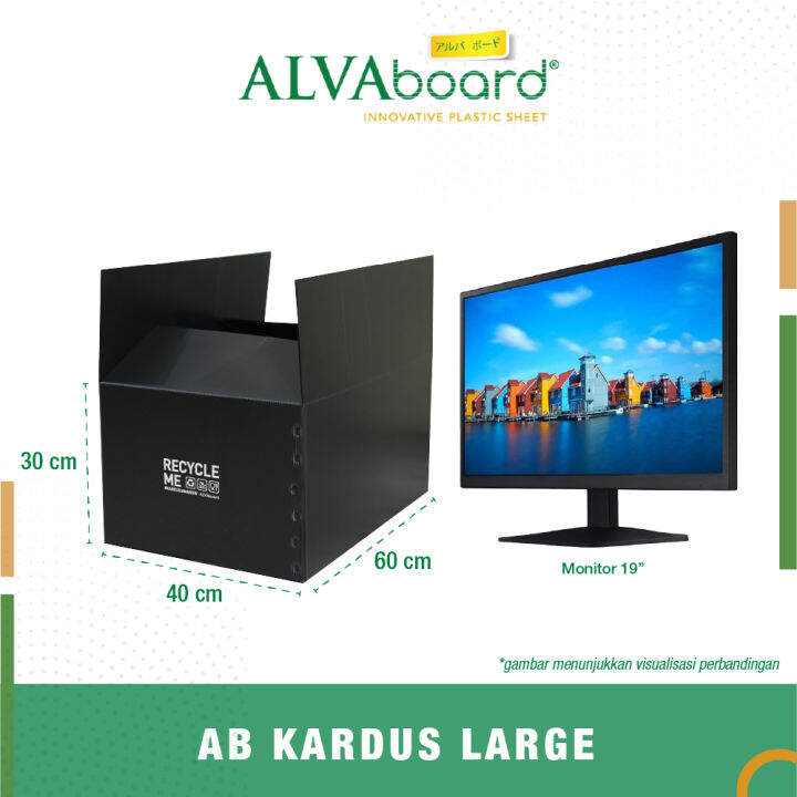 ALVAboard Kardus, Kotak Pengiriman, Box Pindahan Large Ukuran 60x40x30 ...