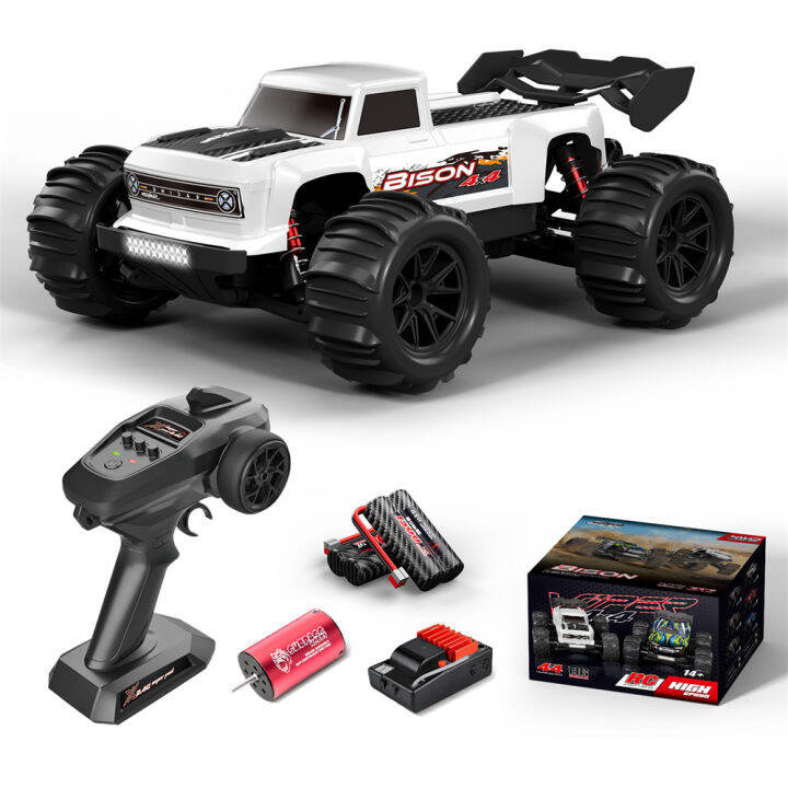 Funsky S910 Pro 1/16 2.4G 4WD 45Km/H รถ RC ไร้แปรงแบตเตอรี่สองก้อน ...