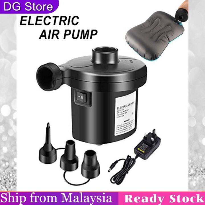{ready stock} HT-196 PORTABLE ELECTRIC AC AIR INFLATION PUMP INFLATE ...