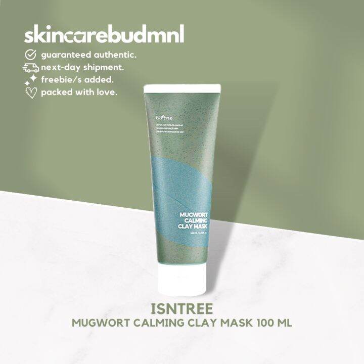 ISNTREE Mugwort Calming Clay Mask 100 ml by skincarebudmnl | Lazada PH