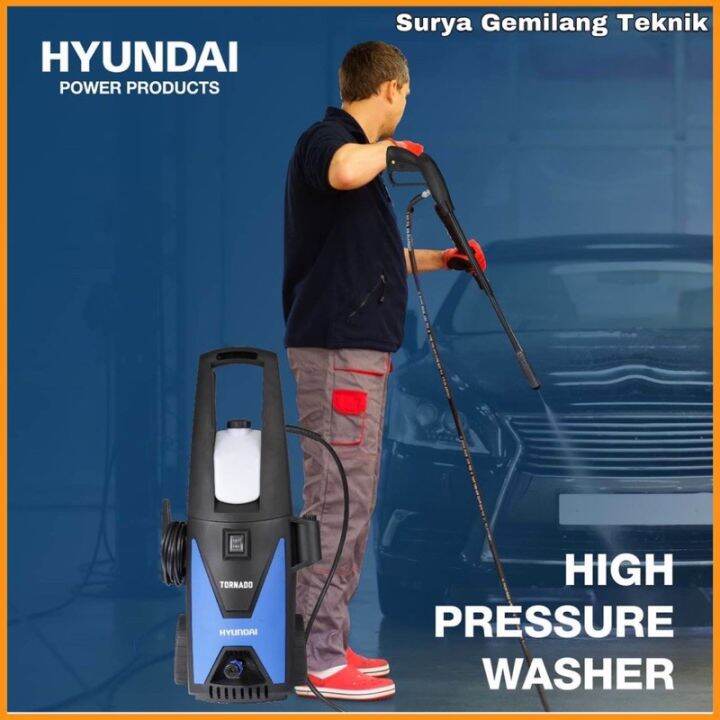 Hyundai Tornado Jet Cleaner Mesin Cuci Mobil dan Motor High Pressure ...