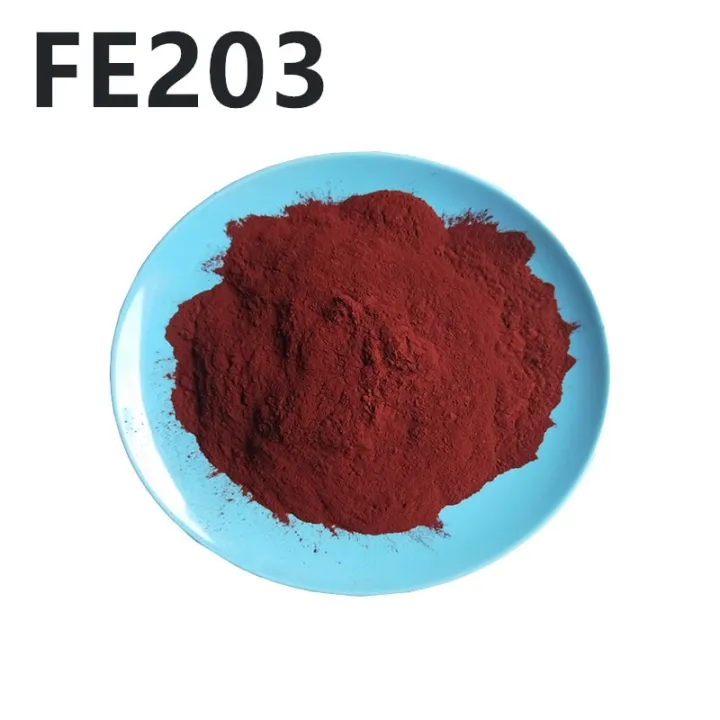 Nano Red 99.9% Purity Iron Oxide Fe2o3 Powder Ferric Oxide For Plastic ...