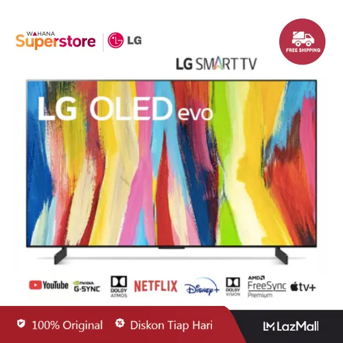 LG OLED 4K UHD Smart TV evo AI ThinQ 42" - OLED42C2PSA | OLED42C2 ...