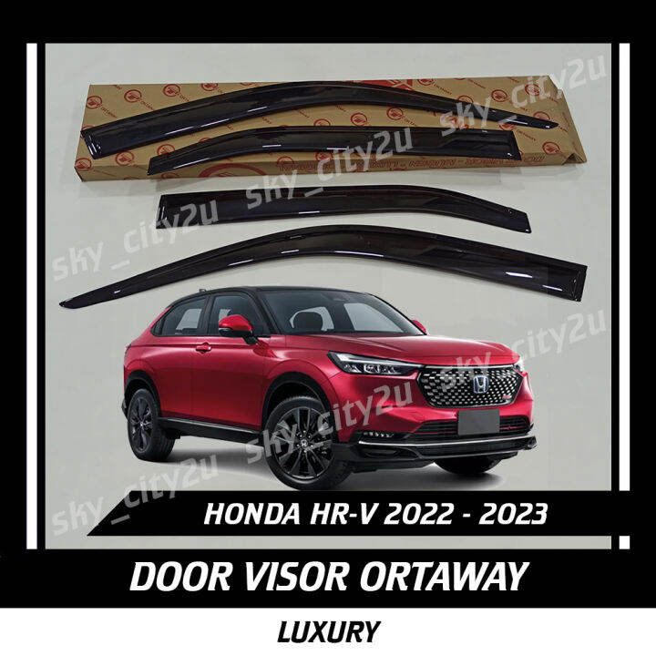 Honda HR-V Door Visor Mugen HRV 2015 2016 2017 2018 2019 2020 2021 ...