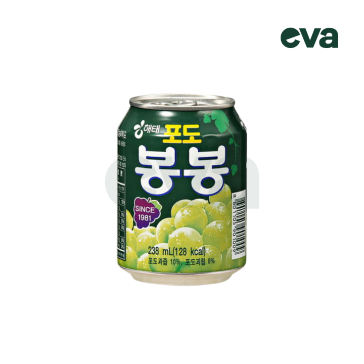 (KR MADE) HAITAI HTB GRAPE BON BON DRINK 238ML (E) | Lazada
