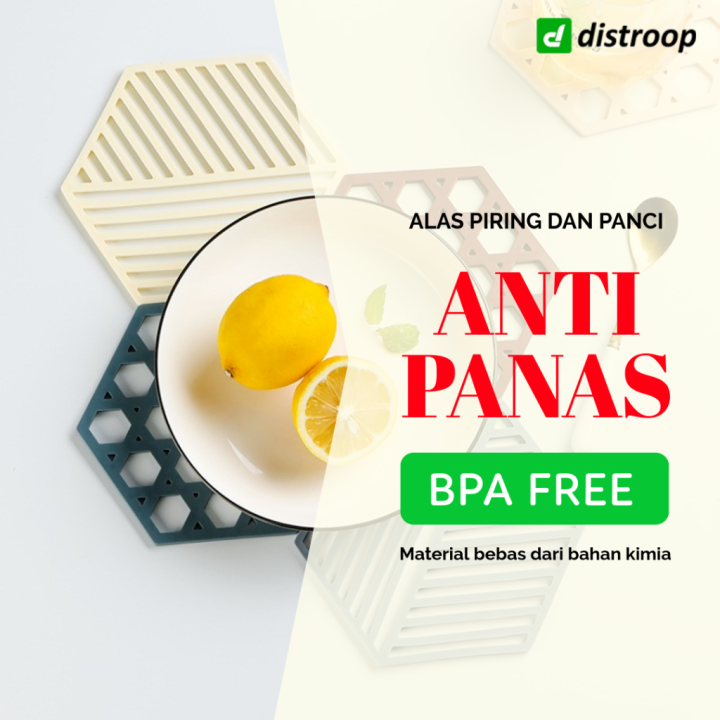 Tatakan panci panas / Alas Piring Makan / Alas Baking Pan | Lazada ...
