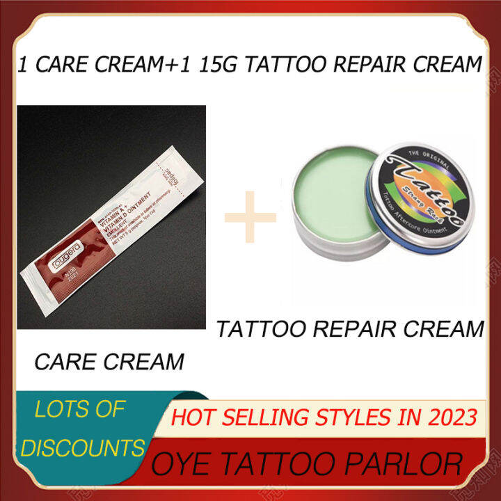 Tattoo Machine 1 Care Cream+1 15g Tattoo Repair Cream Tattoo Machine ...