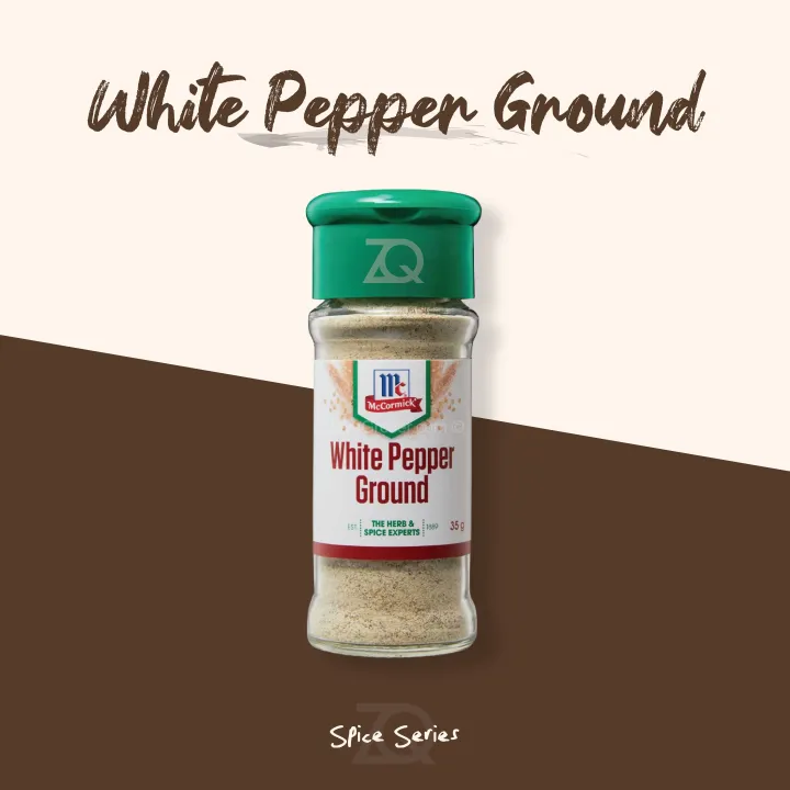 McCormick White Pepper Ground 35g | Lazada