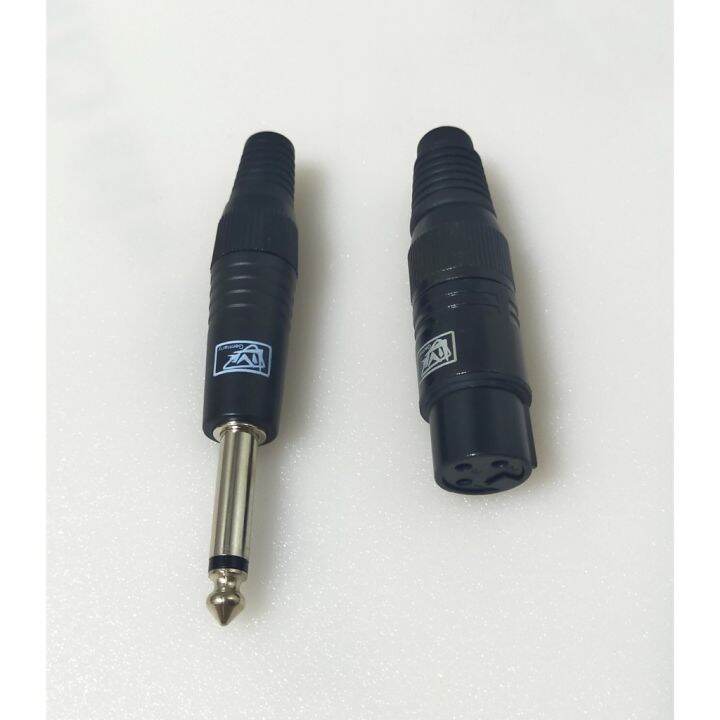 Live PL-55 and XLR Female Microphone Cable Connector | Lazada PH