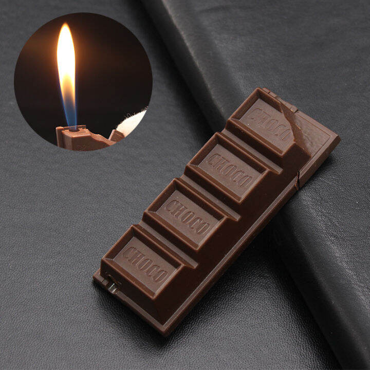 Chocolate Lighter Pocket Handy Lighter Refillable Chocolate Lighter ...