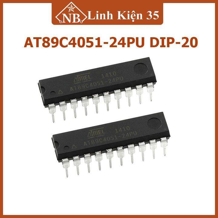 IC vi điều khiển AT89C4051-24PU chân cắm DIP 20 | Lazada.vn