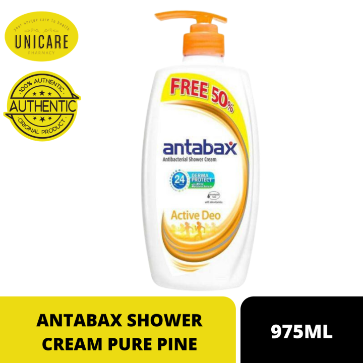 ANTABAX SHOWER CREAM ACTIVE DEO 975ML | Lazada
