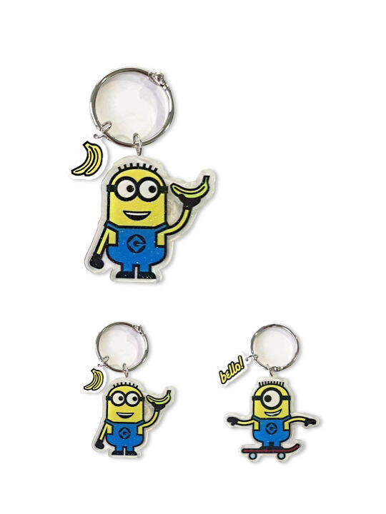 MINISO Minions Collection Acrylic Keychain | Lazada PH