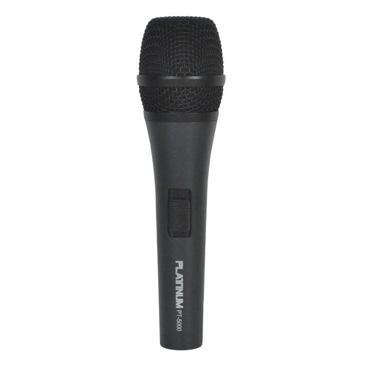 The Platinum PT-5000 Wired Microphone Mic (Black) 10meters Microphone wired PT-5000 *OSOS ...