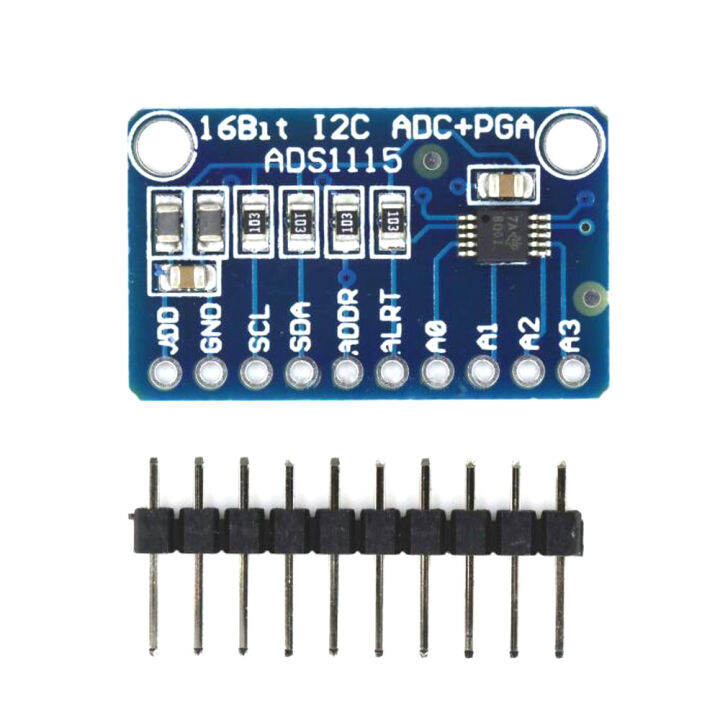 ADS1115 16-Bit ADC - 4 Channel with Programmable Gain Amplifier | Lazada