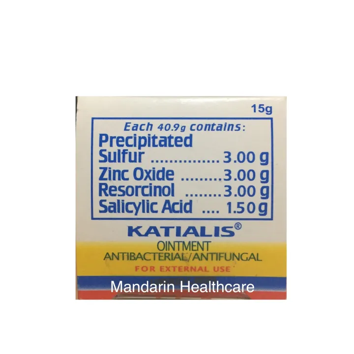 Katialis Ointment 15g (Mandarin Healthcare) | Lazada PH