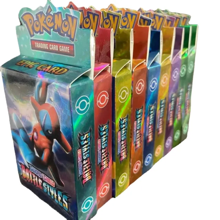Pokemon Cards V Vmax Box TCG Sun & Moon Evolutions Pokemon Booster ...